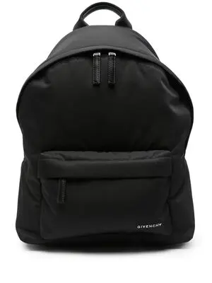 Givenchy Essential U Backpack In Nylon - Black