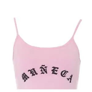 WILLY CHAVARRIA Muneca Cholita" Graphic Print Tank Top