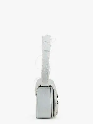DIESEL® 1dr Denim Shoulder Bag With Rhinestone D Logo - Multicolor