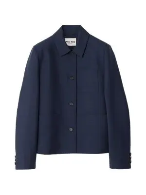 Miu Miu Wool Single-breasted Jacket