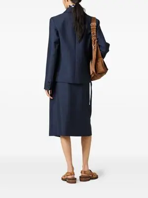 Miu Miu Wool Single-breasted Jacket