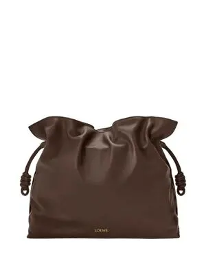 Loewe Flamenco Large Leather Clutch - Multicolor