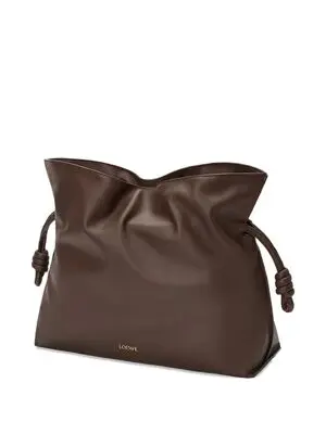 Loewe Flamenco Large Leather Clutch - Multicolor