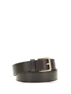 Givenchy Voyou Leather Long Belt - Brown