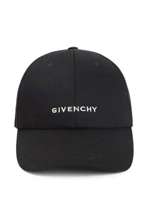 Givenchy Logo Embroidered Baseball Cap - Black