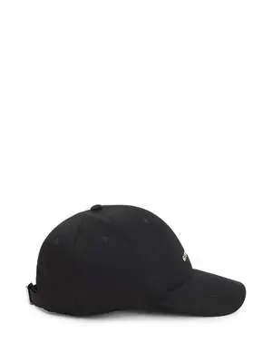 Givenchy Logo Embroidered Baseball Cap - Black