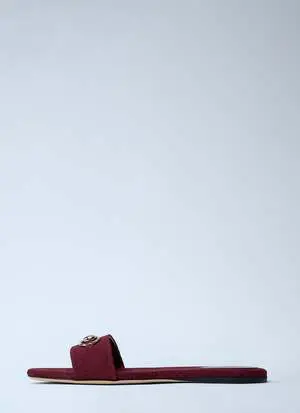 Gucci Horsebit Slides - Red