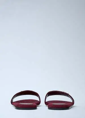Gucci Horsebit Slides - Red
