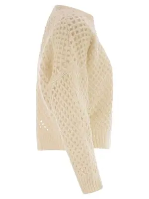 Max Mara Cashmere And Silk Cropped Knitwear