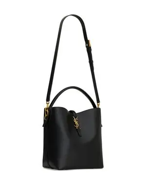 Saint Laurent Le 37 Bucket Bag In Shiny Leather