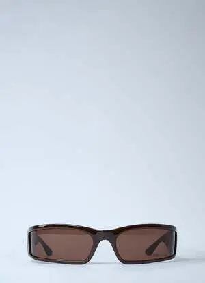 Balenciaga Sunset Rectangle Sunglasses - Multicolor