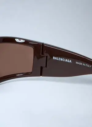Balenciaga Sunset Rectangle Sunglasses - Multicolor