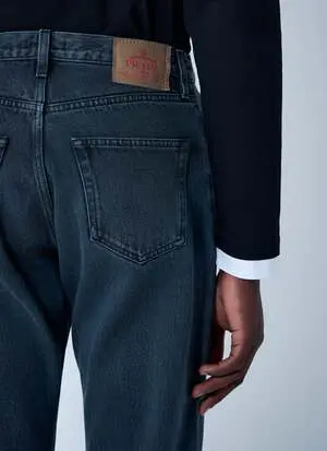Prada Over-dyed Straight-leg Jeans - Multicolor