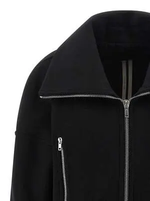 Rick Owens Draculimo Virgin Wool Cloth Coat