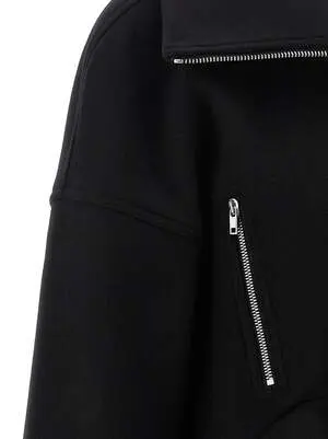 Rick Owens Draculimo Virgin Wool Cloth Coat