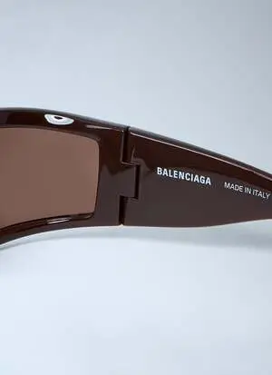 Balenciaga Sunset Rectangle Sunglasses - Multicolor