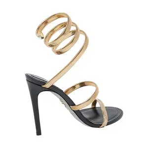 Rene Caovilla Juniper Pump Sandals - Black