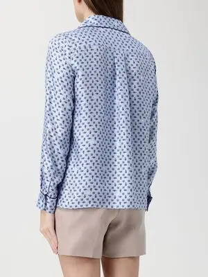 Max Mara Printed Shirt - Blue