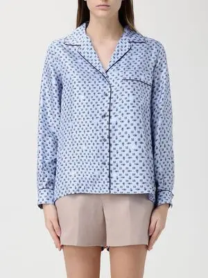 Max Mara Printed Shirt - Blue
