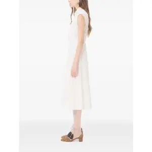 Valentino Garavani Midi Dress With Sangallo Embroidery