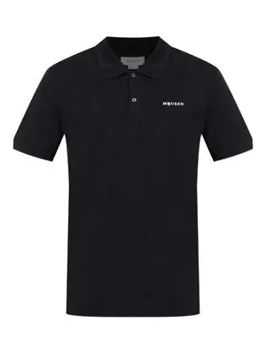 Alexander Mcqueen Embroidered Polos For Men
