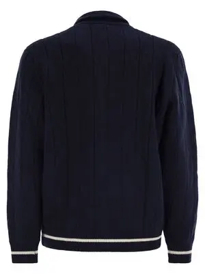 Kiton Cashmere Zip-up Bomber Jacket