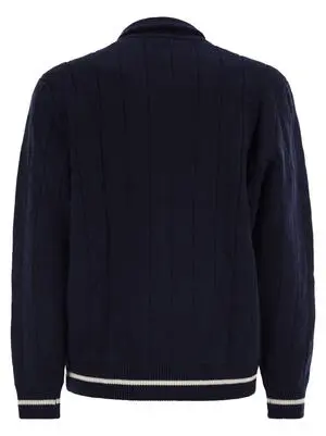 Kiton Cashmere Zip-up Bomber Jacket