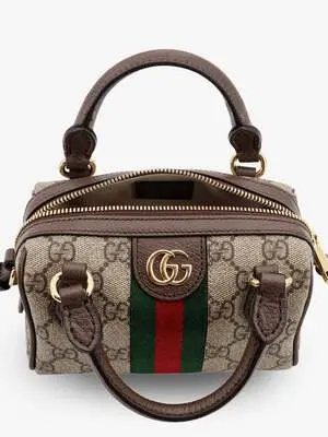 Gucci Ophidia Mini Gg Supreme Fabric Crossbody Bag - Multicolor