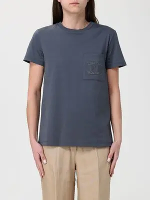 Max Mara Embroidered Logo T-shirt