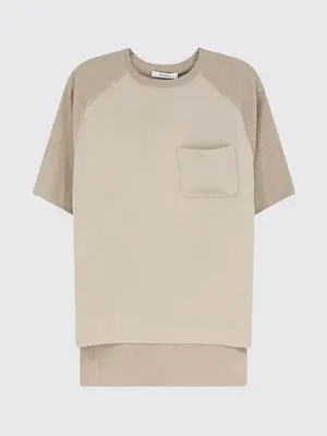 Max Mara Embroidered Logo T-shirt - Gray
