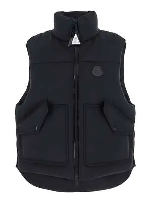 Moncler Otis High-neck Tech Fabric Vest - Multicolor