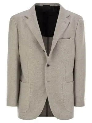 Kiton Single-breasted Cashmere Jacket