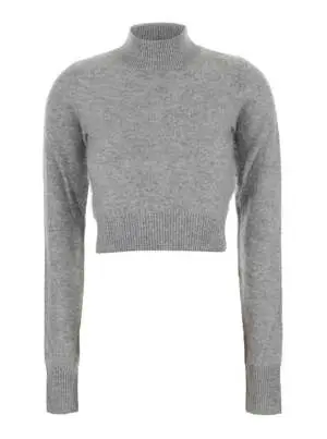 Sportmax Gubbio Cropped High Neck Sweater - Multicolor