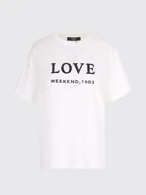 Max Mara Embellished Cotton T-shirt - White