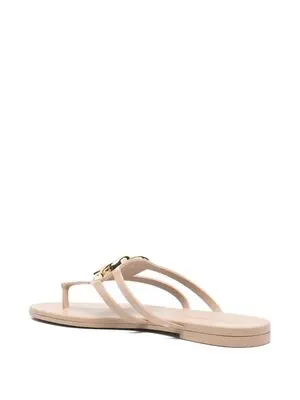 Dolce & Gabbana Dg Logo Thong Sandals - Multicolor