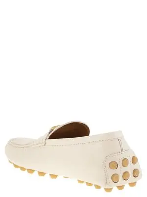 TOD'S Gommino Bubble Loafers With T Timeless Accessory