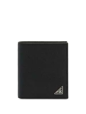 Prada Saffiano Leather Wallet - Black