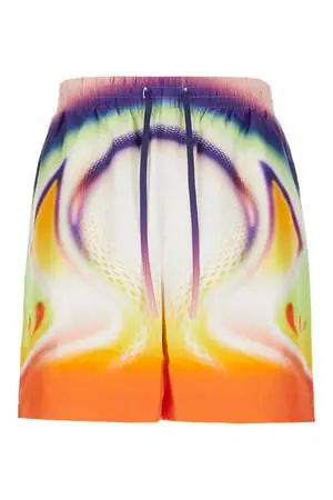 Casablanca Printed Drawstring Shorts - Multicolor