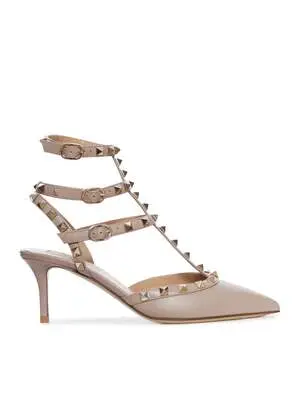 Valentino Garavani Rockstud Leather Pumps - Multicolor