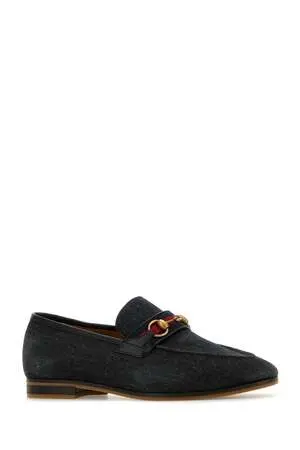Gucci Denim Loafers - Blue