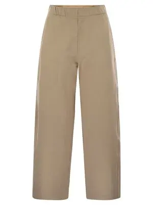 Max Mara Filovia Silk And Cotton Fleece Trousers - Multicolor