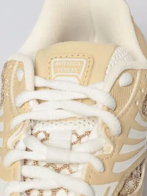 Bottega Veneta Beige Perforated Sneakers