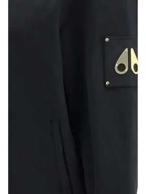 Moose Knuckles Hartsfield Full Zip Hoodie - Black