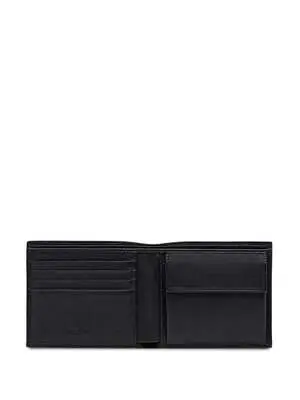 Prada Saffiano Leather Bi-fold Wallet With Coin Pocket