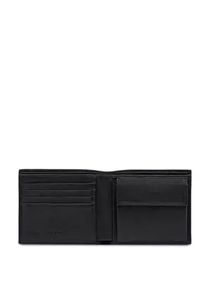Prada Saffiano Leather Bi-fold Wallet With Coin Pocket