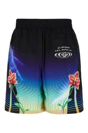Casablanca Printed Athletic Shorts - Multicolor