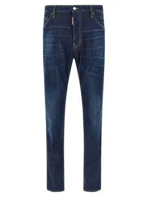 Dsquared2 Cool Guy Stonewashed Jeans - Blue