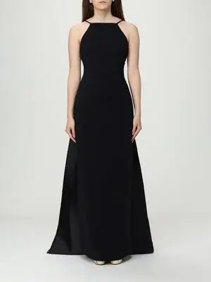 Solace London Polyester Gown - Black