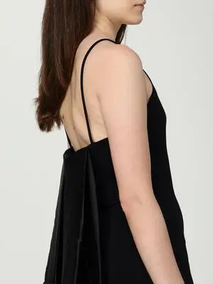Solace London Polyester Gown - Black