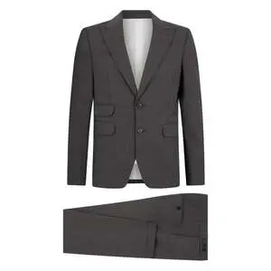 Dsquared2 Grey Suits Single Breasted Suits - Gray
